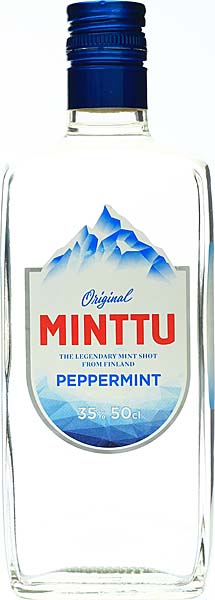 Minttu Peppermint –Winter Design 35 % Vol. 0,5 Liter