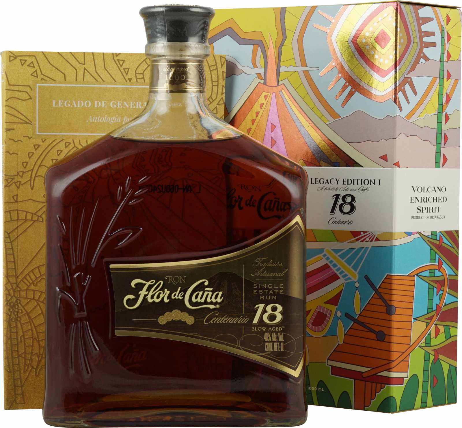 Flor de Cana Rum 18 Jahre Legacy Edition, Premium Rum a