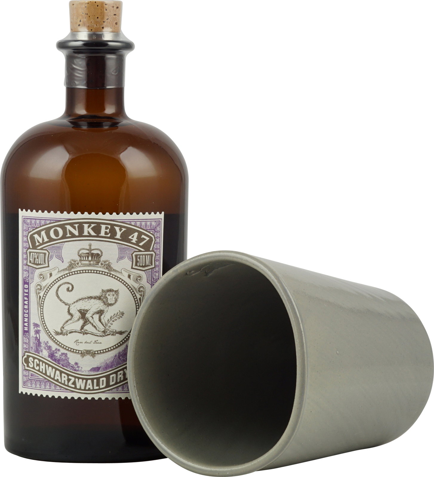 Monkey 47 Schwarzwald Dry Gin 0,5 Liter + Monkey 47 The