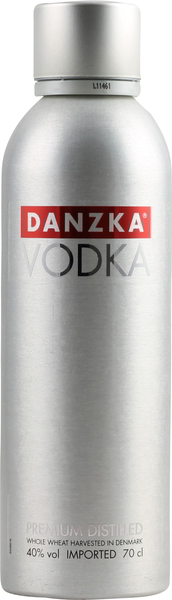 Danzka Vodka of Denmark, feiner preisgekrönter Wodka