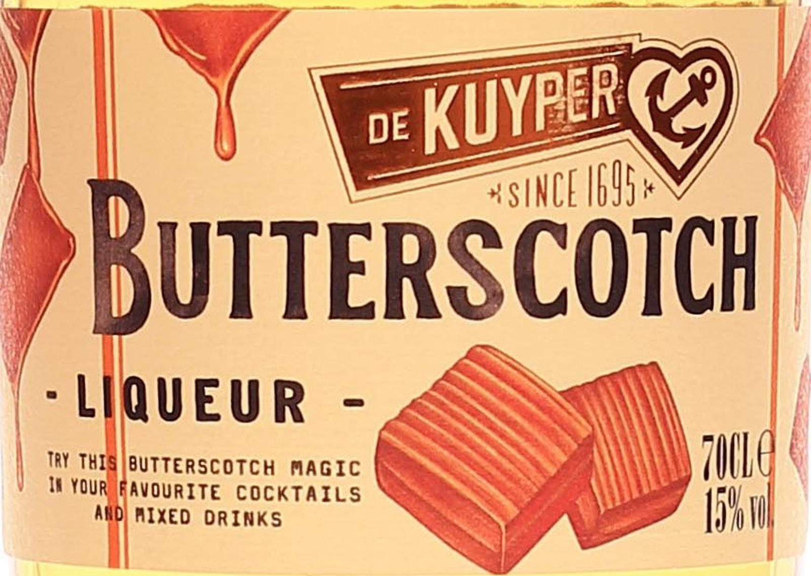 De Kuyper Butterscotch, Likör aus dem Familienunternehm