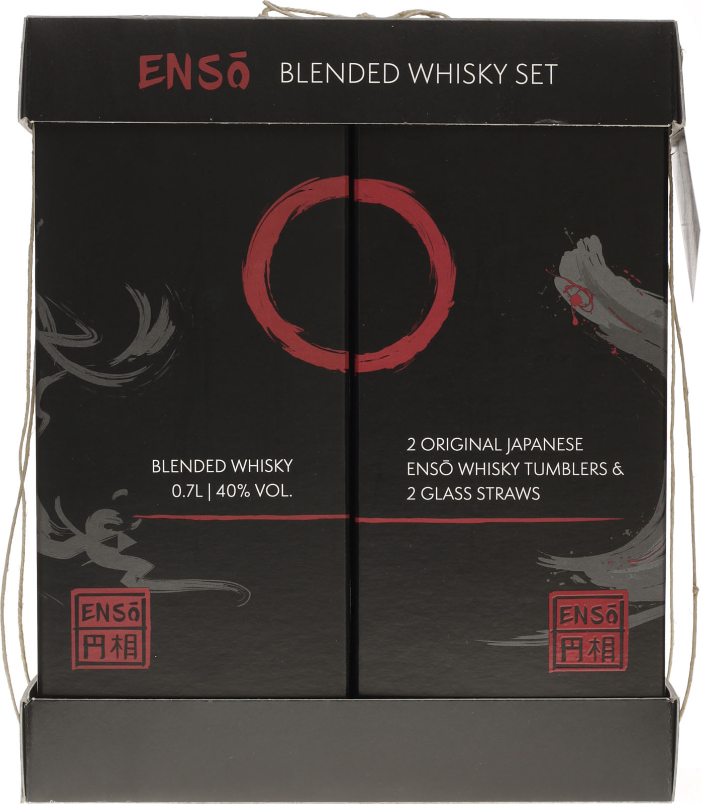 Enso Japanese Whisky 0,7 Liter 40 % Vol. Geschenkset, j