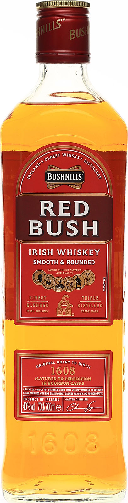 Bushmills Red Bush Irish Whiskey, exquisiter Blend