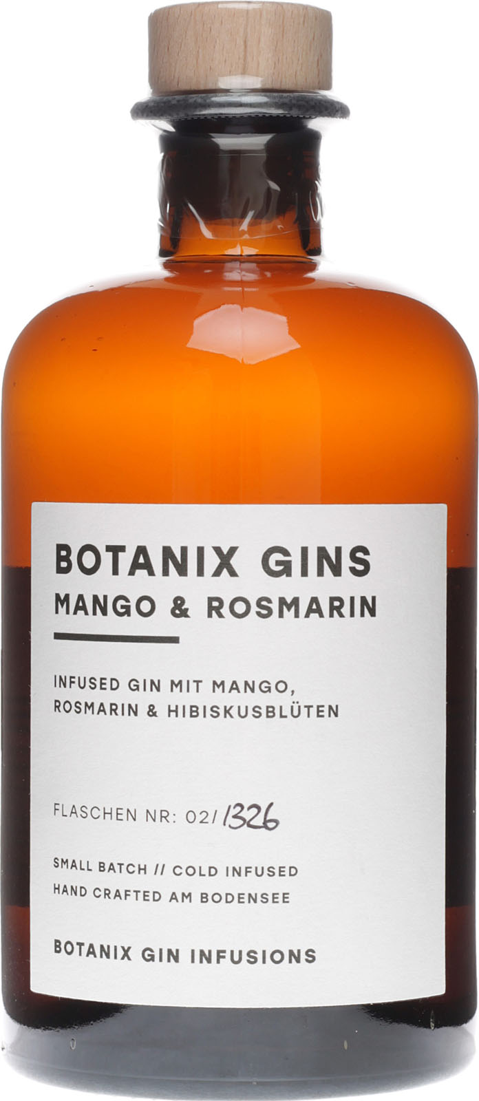 Botanix Gin Infusions Mango & Rosmarin, Gin vom Bodense