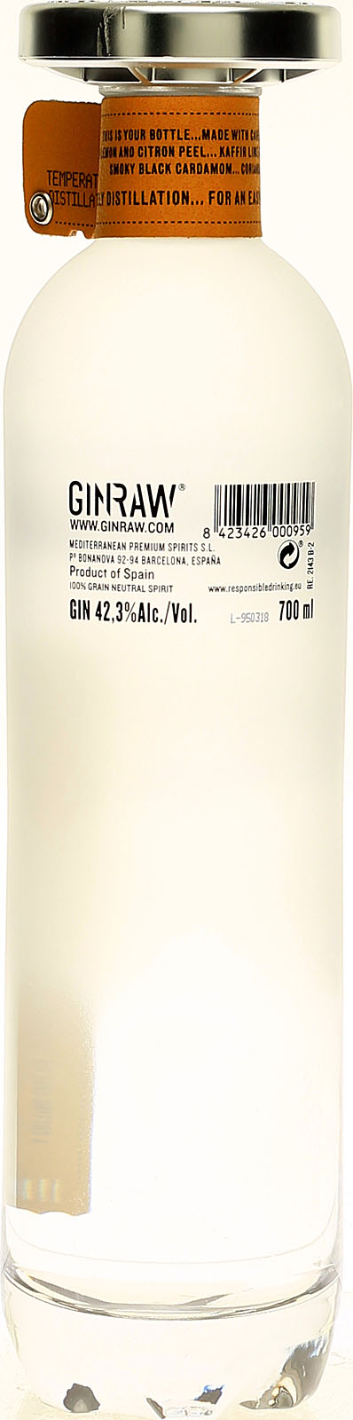 Ginraw Gastronomic Gin bei uns im Shop kaufen.