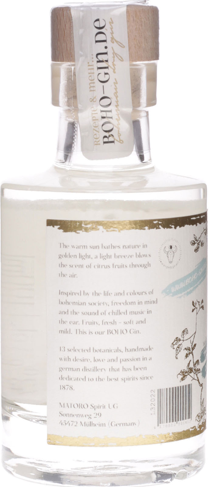 Boho Bohemian Dry Gin 0,1 Liter im Shop kaufen.