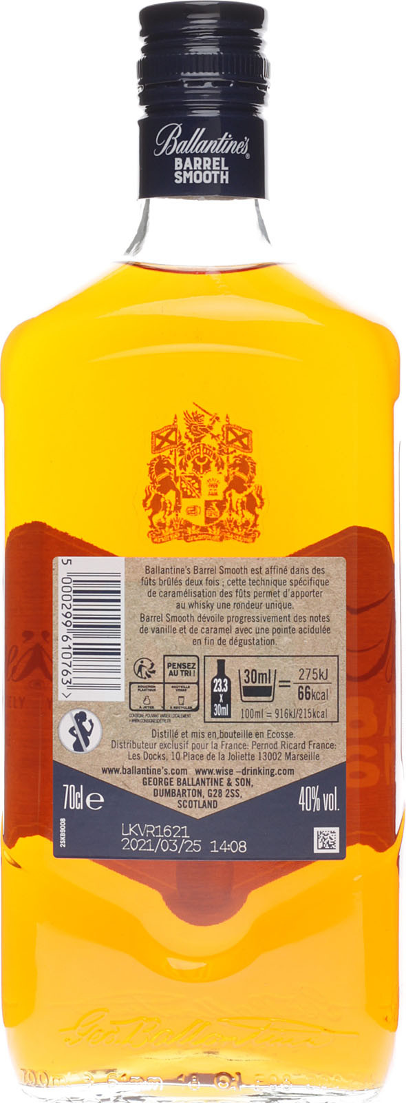 Ballantines Barrel Smooth Blended Scotch Whisky bei uns