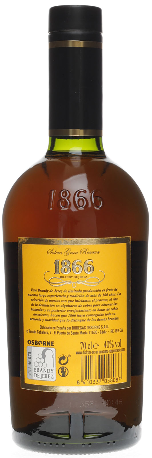 1866 Solera Gran Reserva Brandy im Shop kaufen.