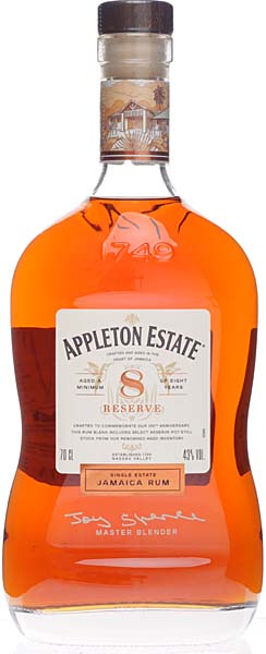 Appleton Estate Reserve Rum (8 Jahre) 0,7 Liter im Shop