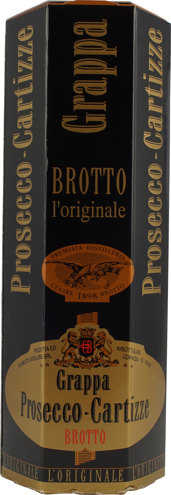 Brotto Grappa Prosecco Cartizze exzellenter Grappa aus