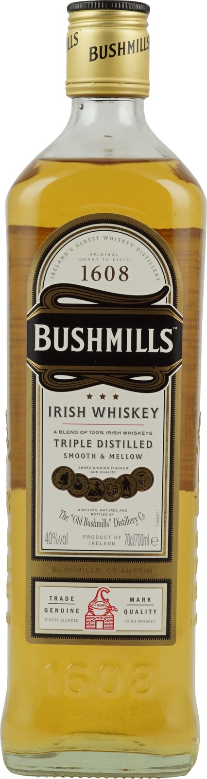 Bushmills Irish Whiskey (Original) Triple Distilled im
