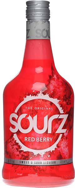 Sourz Red Berry Rote Beerenlikör bei uns im Shop kaufen