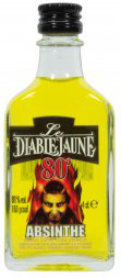 Diable Absinthe Gelb Miniatur - Einzigartiger Genuss