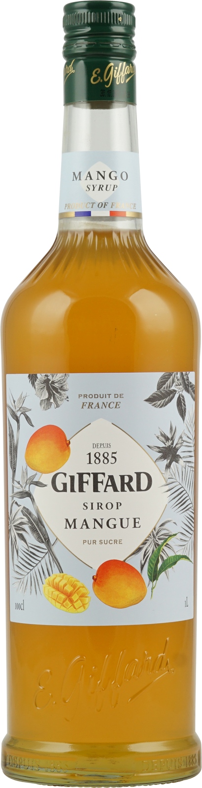 Giffard Mango (Mangue) Sirup 1 Liter hier kaufen.