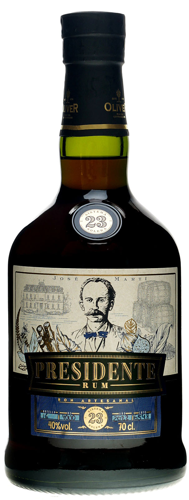 Presidente Marti 23 Jahre Solera Rum im Online Shop kau
