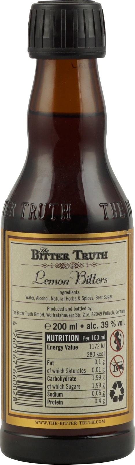 The Bitter Truth Lemon Bitters - Die spritzige Eleganz