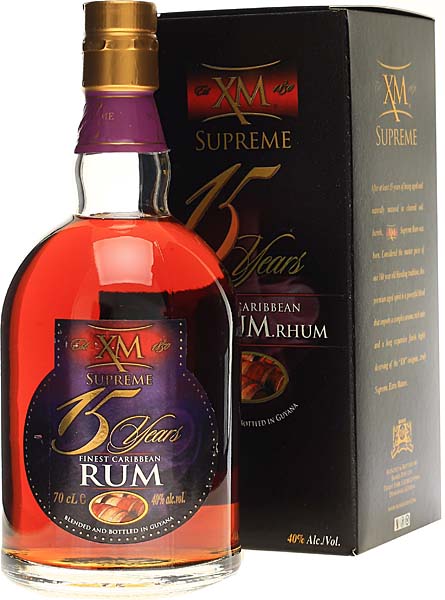XM Supreme Demerara Rum (15 Jahre) bei barfish.de