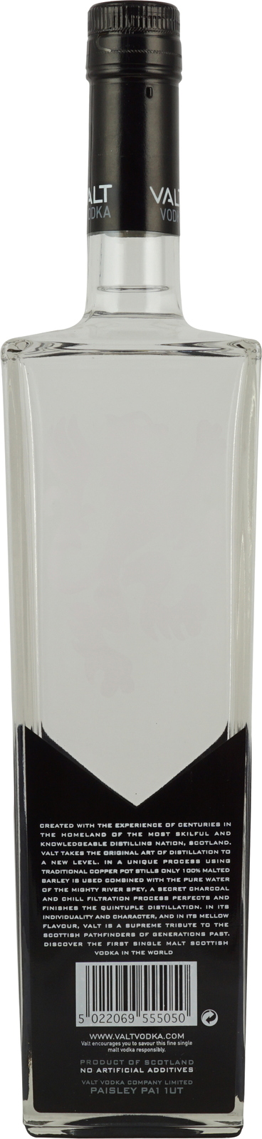 Valt Single Malt Scottish Vodka 0,7 Liter 40% Vol.