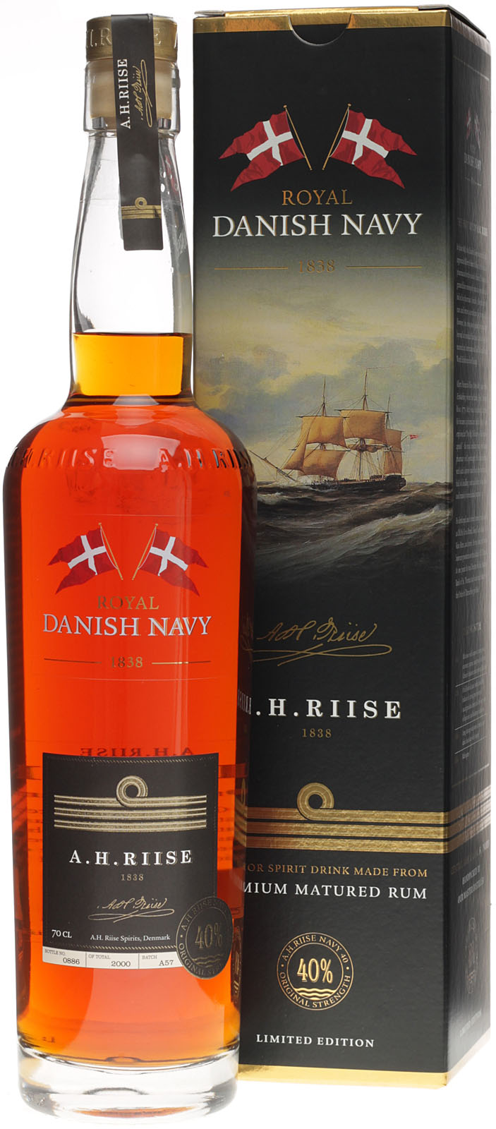 A.H. Riise Royal Danish Navy Rum günstig kaufen