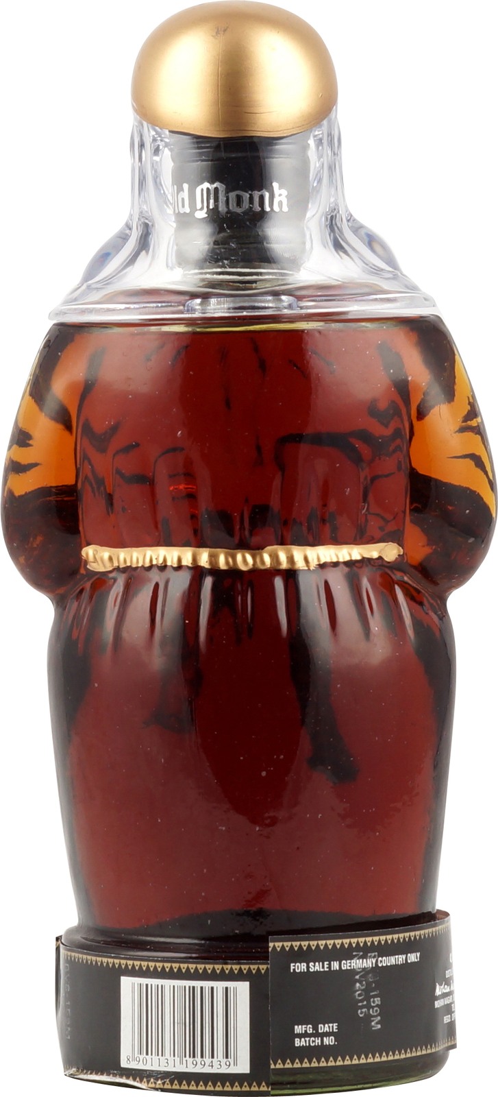 Old Monk Very Old Vatted Indian Rum (7 Jahre) 1 Liter 4