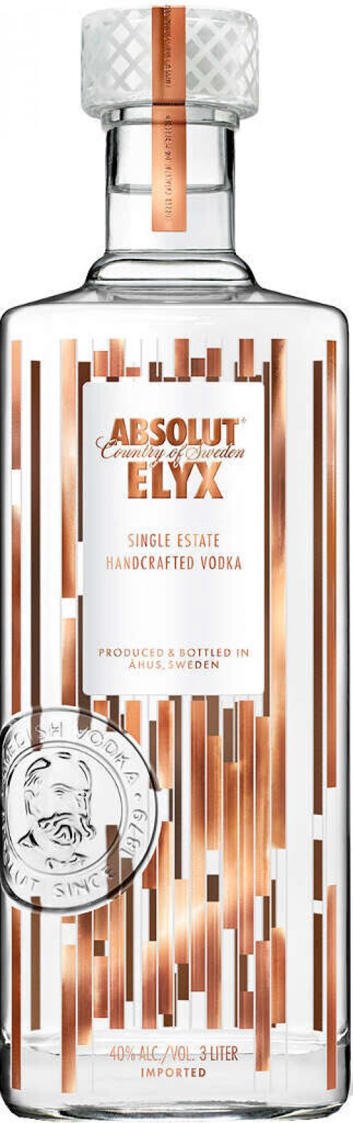 ABSOLUT ELYX (Limited Edition) Wodka 3 Liter 42,3% Vol.