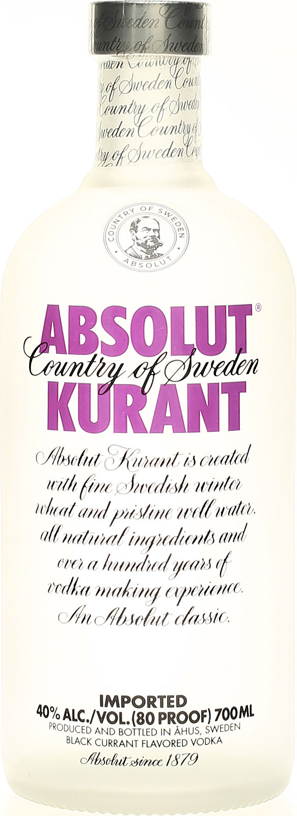 ABSOLUT Kurant Wodka 0,7 Liter 40% Vol. - über 110 Vodk