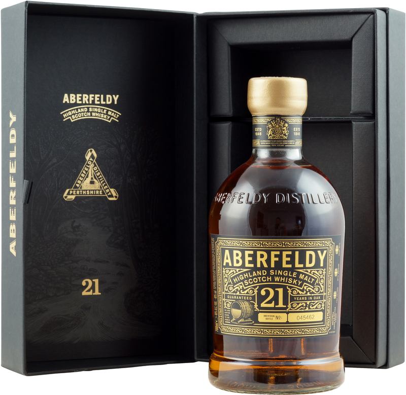 Aberfeldy Single Highland Malt Scotch Whisky (21 Jahre)