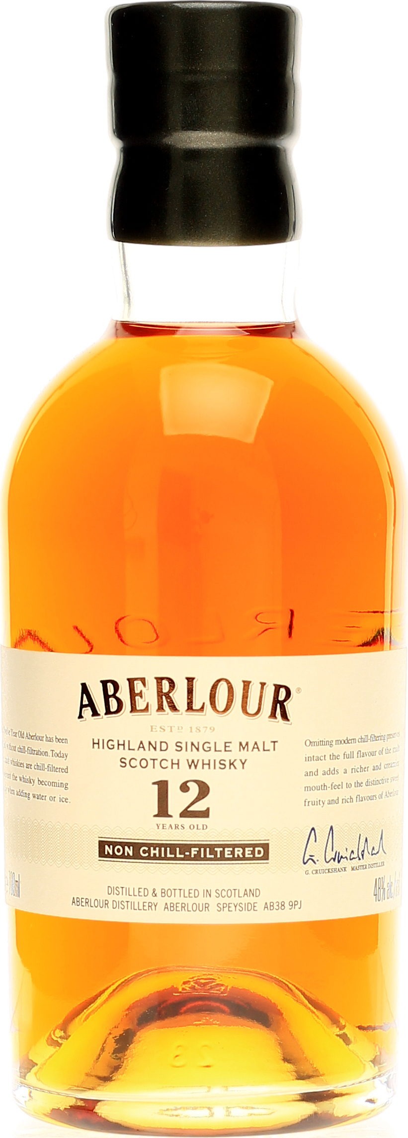 Aberlour 12 Jahre Non Chill-Filtered + 2 Gläser, neues