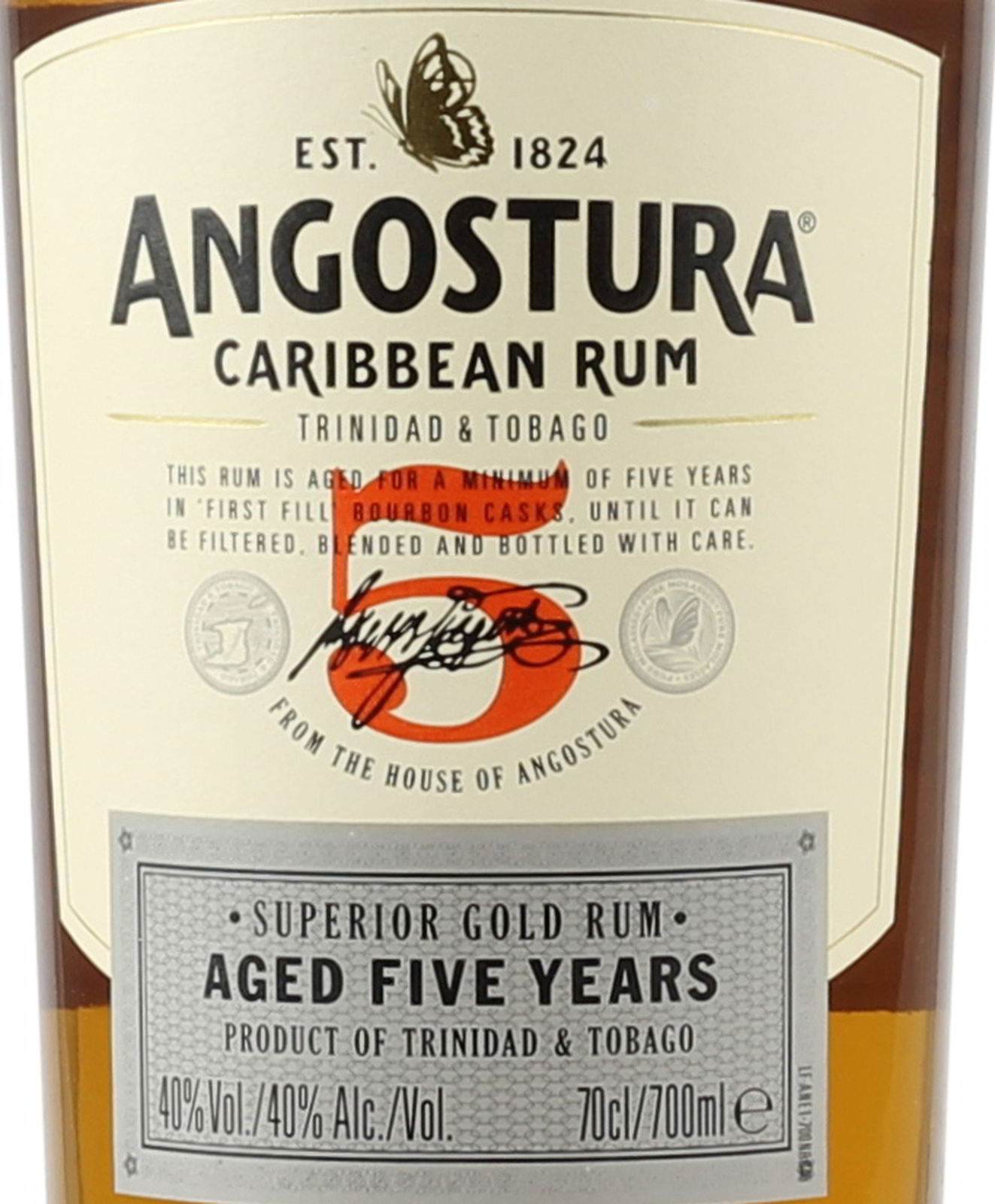 Angostura Butterfly Gold Rum bei barfish.de kaufen