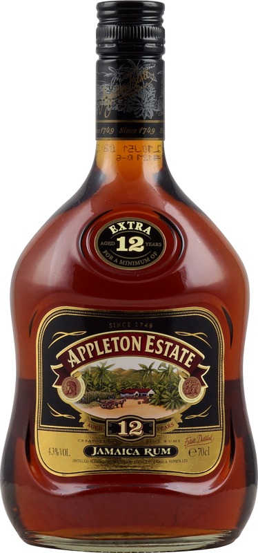 Appleton Estate Extra Rum (12 Jahre) 0,7 Liter kaufen.