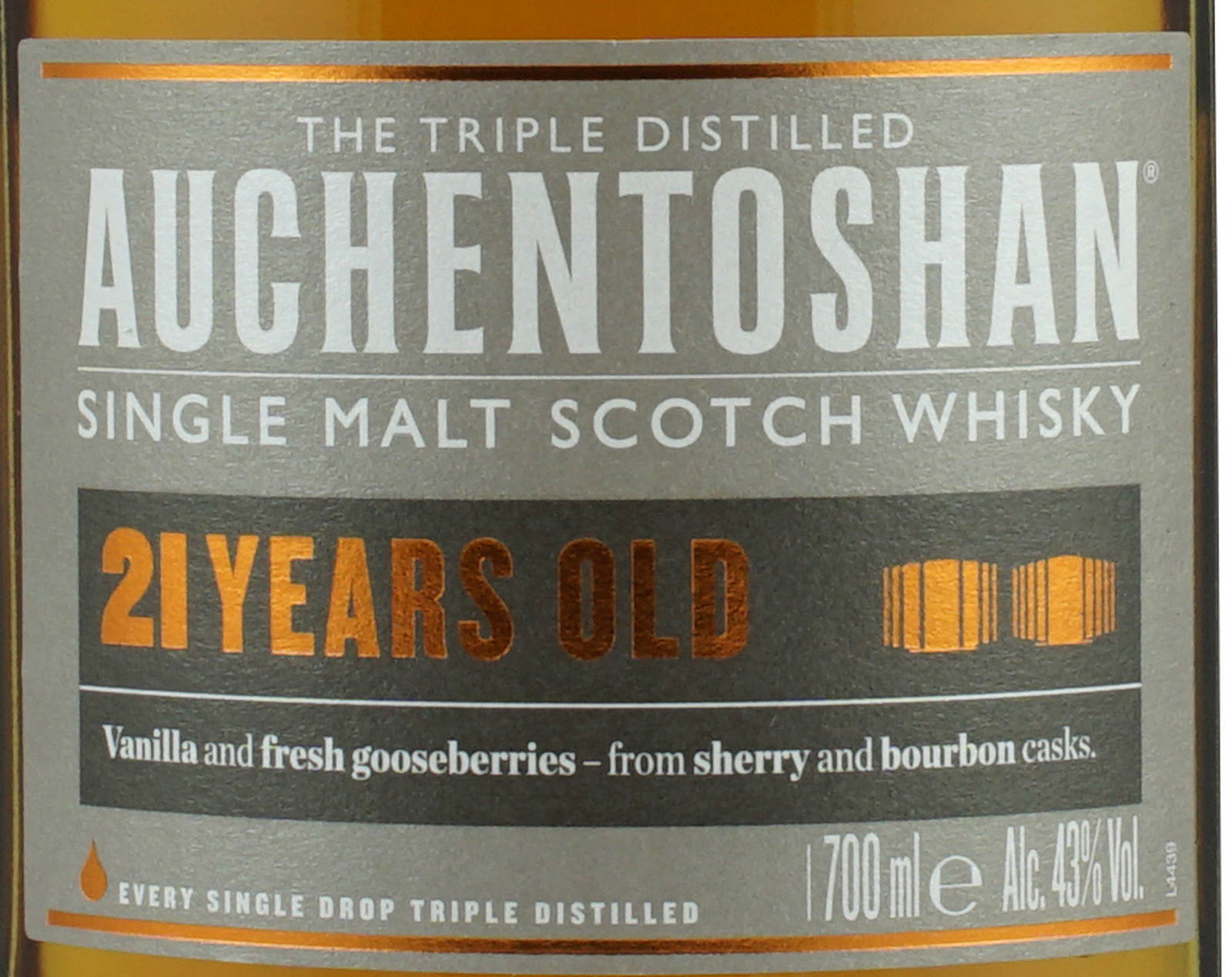 Auchentoshan Lowland Single Malt Scotch Whisky (21 Jahr