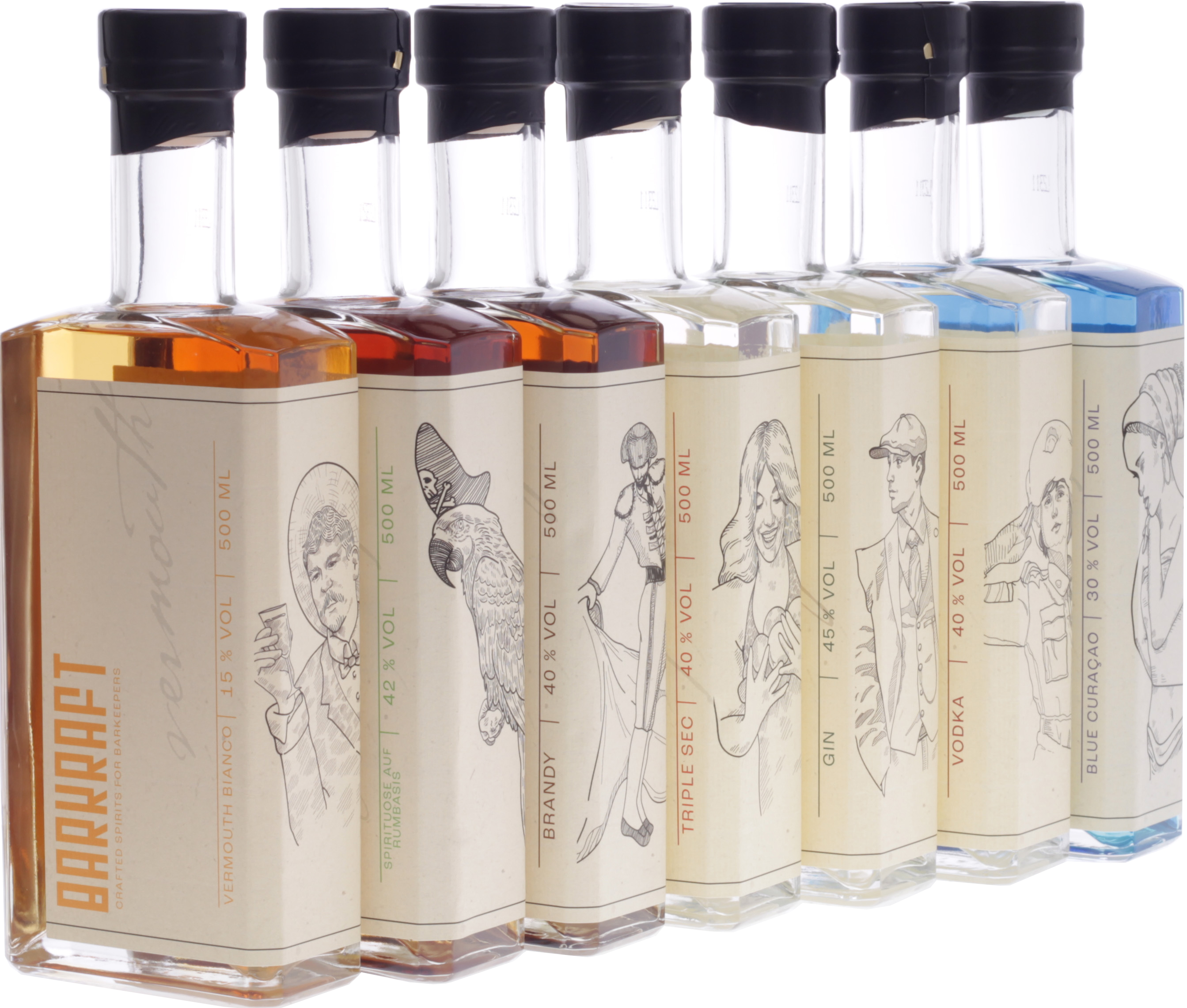 Barkraft Vodka 0,5 Liter 40 % Vol. günstig im Shop kauf