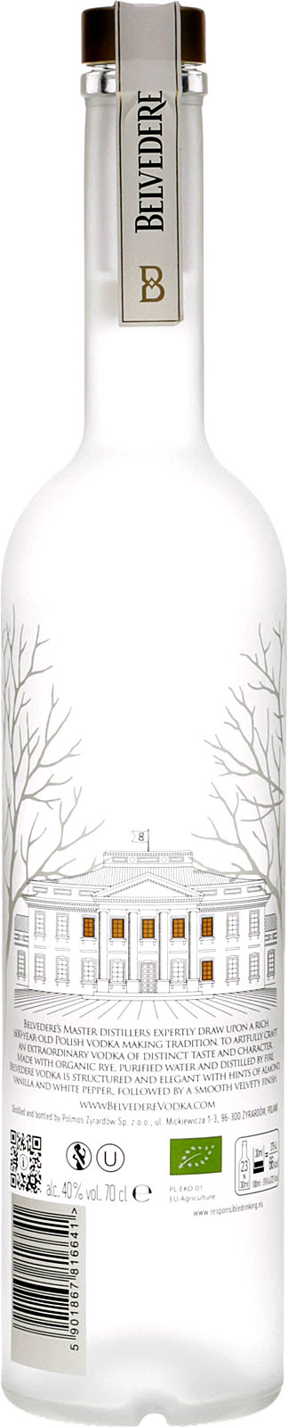 Belvedere Premium Vodka aus Polen, Luxus aus dem Hause