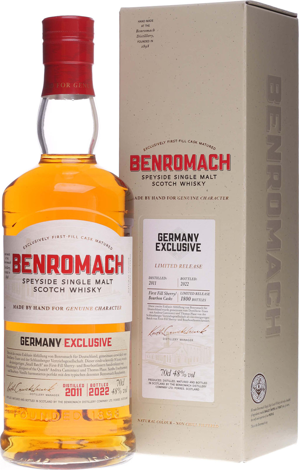 Benromach 2011 Germany Exclusive Batch 2 im Shop kaufen