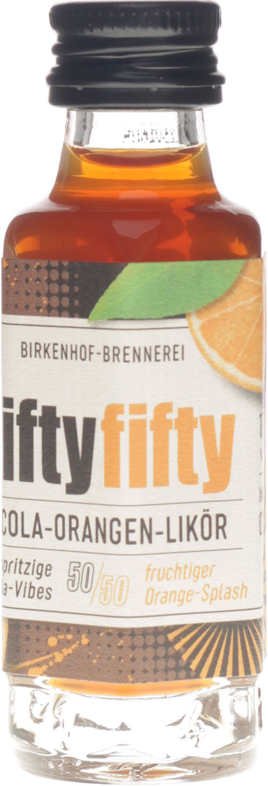 Birkenhof fiftyfifty Cola Orangen Likör bei uns kaufen.