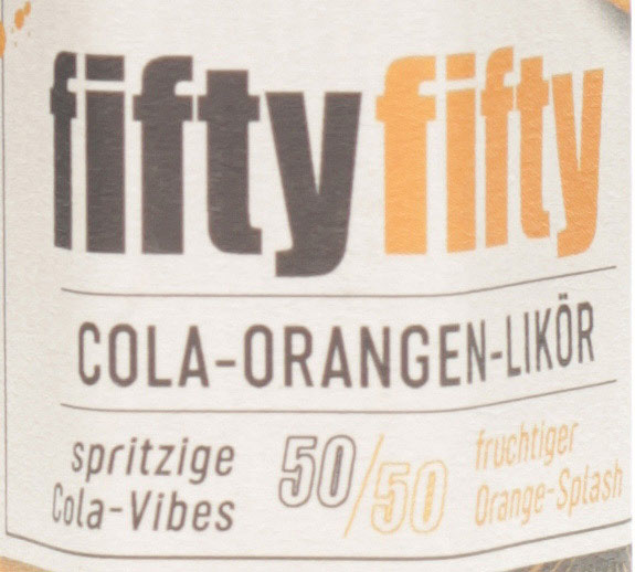 Birkenhof fiftyfifty Cola Orangen Likör bei uns kaufen.