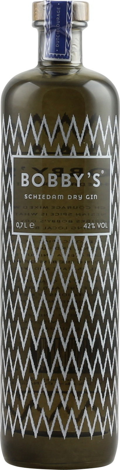 Bobbys Gin 0,7l 42% Geschenkset mit 2 Gläsern & Botanic