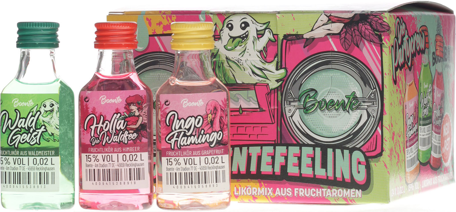 Boente BoomBox Partypack Likörmix PET 24 x 0,02 kaufen.