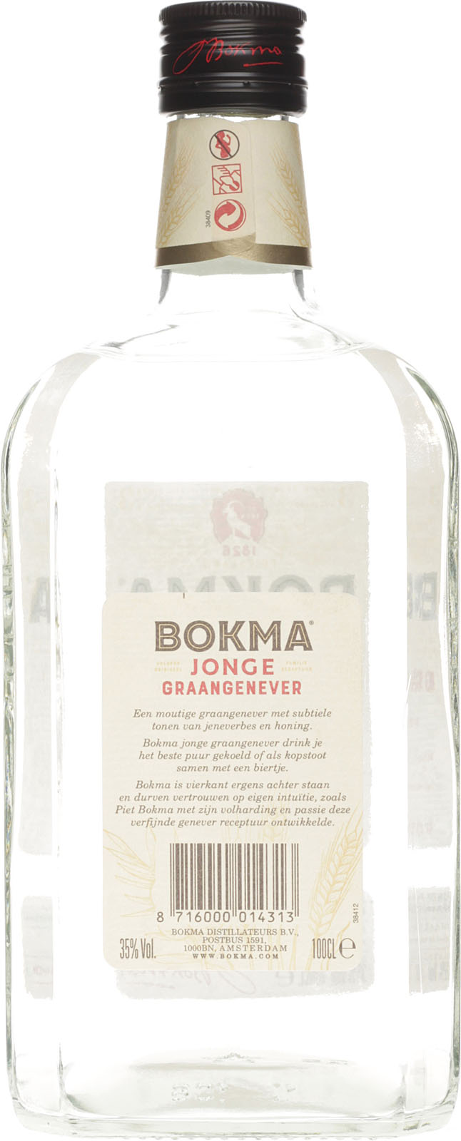 Bokma Jonge Genever 1 Liter bei uns im Shop kaufen.