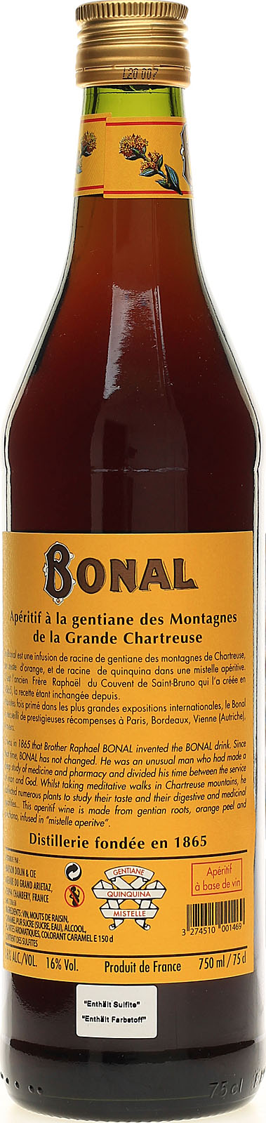Bonal Gentiane-Quina Aperitif aus Frankreich