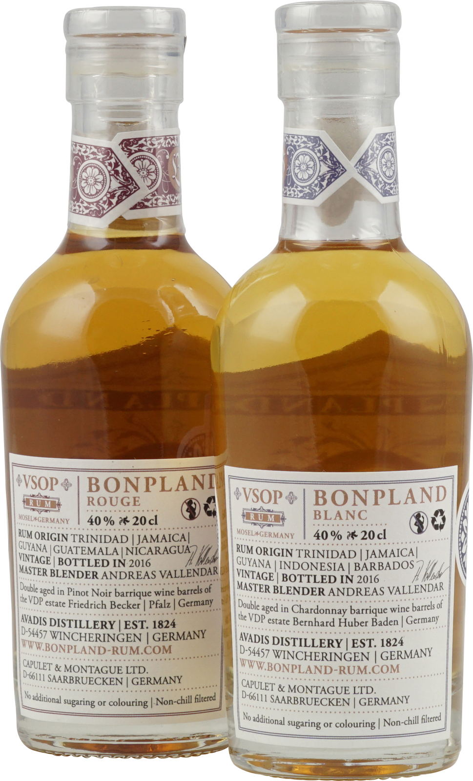 Bonpland Rum Twin Pack 2x 0,2l 40% Vol.