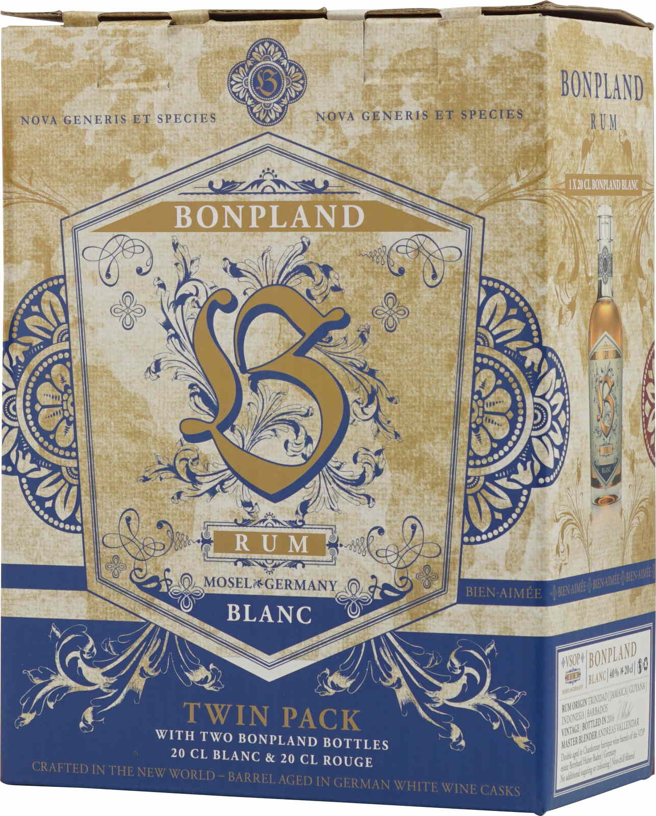 Bonpland Rum Twin Pack 2x 0,2l 40% Vol.