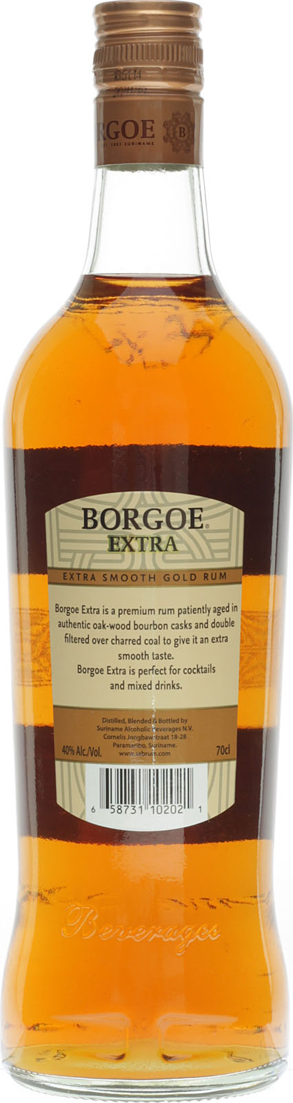 Borgoe Extra Aged Golden Rum aus Südamerika im Shop kau