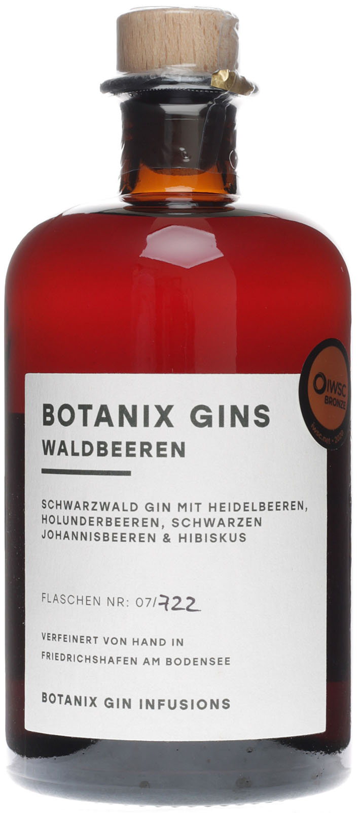 Botanix Gin Infusions Waldbeeren, fruchitger Gin vom Bo