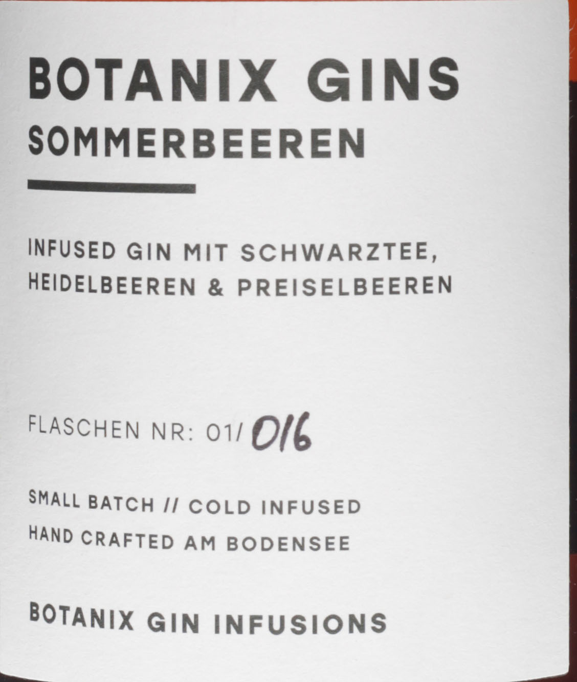 Botanix Sommerbeeren Gin Limited Edition hier kaufen