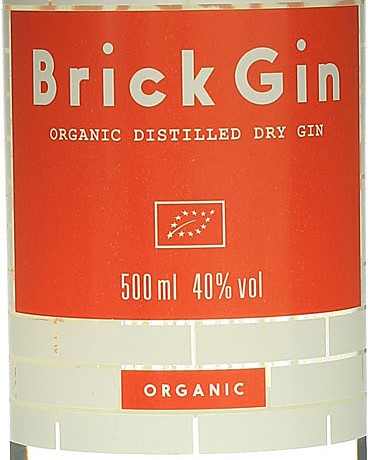 Brick Straight Organic Dry Gin BIO 0,5 Liter 40% Vol. a