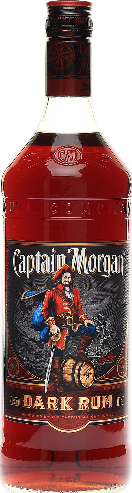 Captain Morgan Dark Rum 1 Liter 40 % Vol. im Shop kaufe