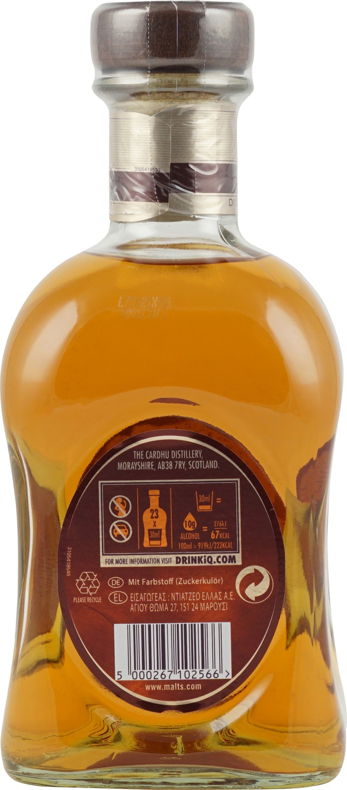 Cardhu Single Speyside Pure Malt Whisky (12 Jahre) im S
