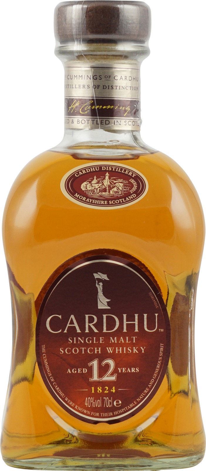 Cardhu Single Speyside Pure Malt Whisky (12 Jahre) im S