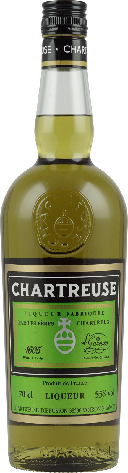 Chartreuse Verte 0,7 Liter der grüne Klosterkräuterlikö